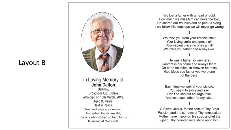 A Lasting Memory | rip.ie