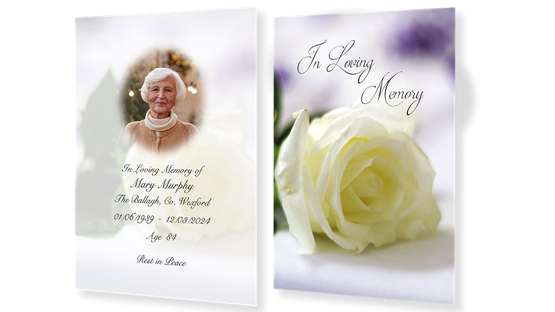 Creative Memorial Cards | rip.ie