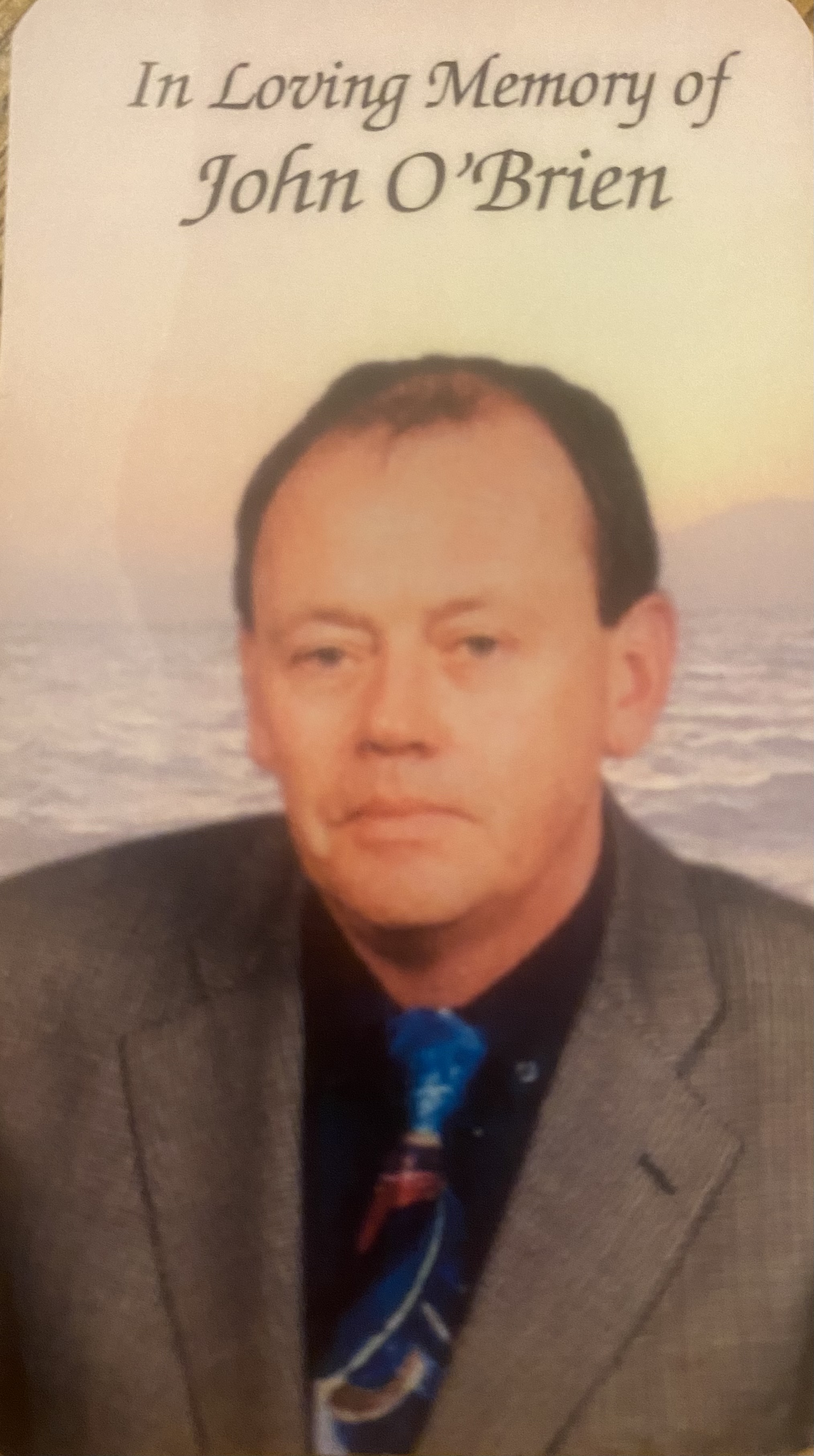 Family Notice of John O'Brien (Mahon, Cork) | rip.ie