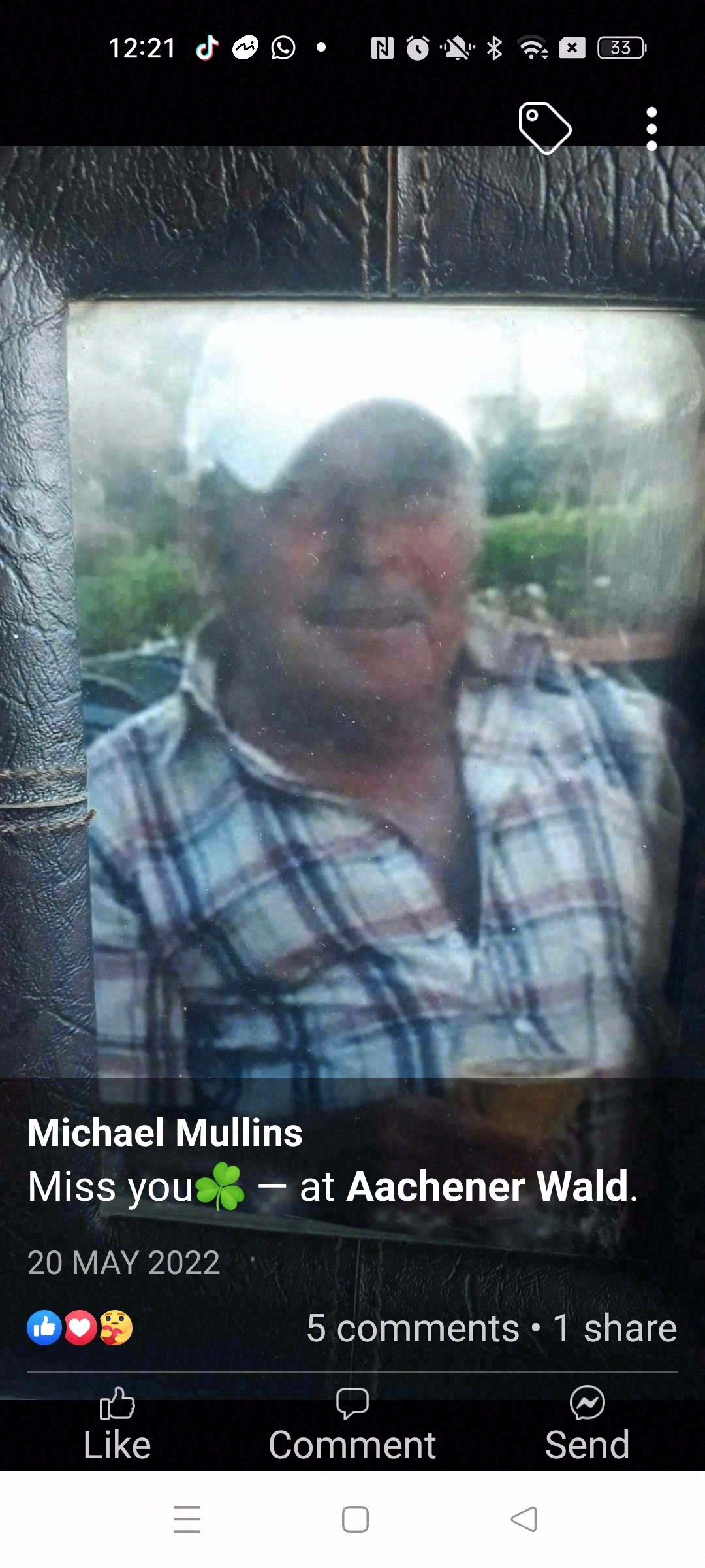 Family Notice of Noel Mullins (Fairhill, Cork) | rip.ie
