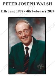 Death Notice of Peter Joseph Walsh (Kenmare, Kerry) | rip.ie