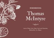 Condolence Book for Thomas McIntyre (Belmullet, Mayo) | rip.ie